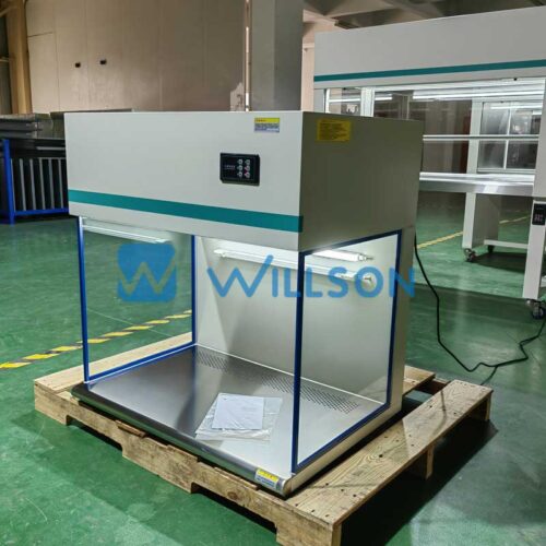 Portable Vertical Laminar Flow Hood, Tabletop Clean Bench